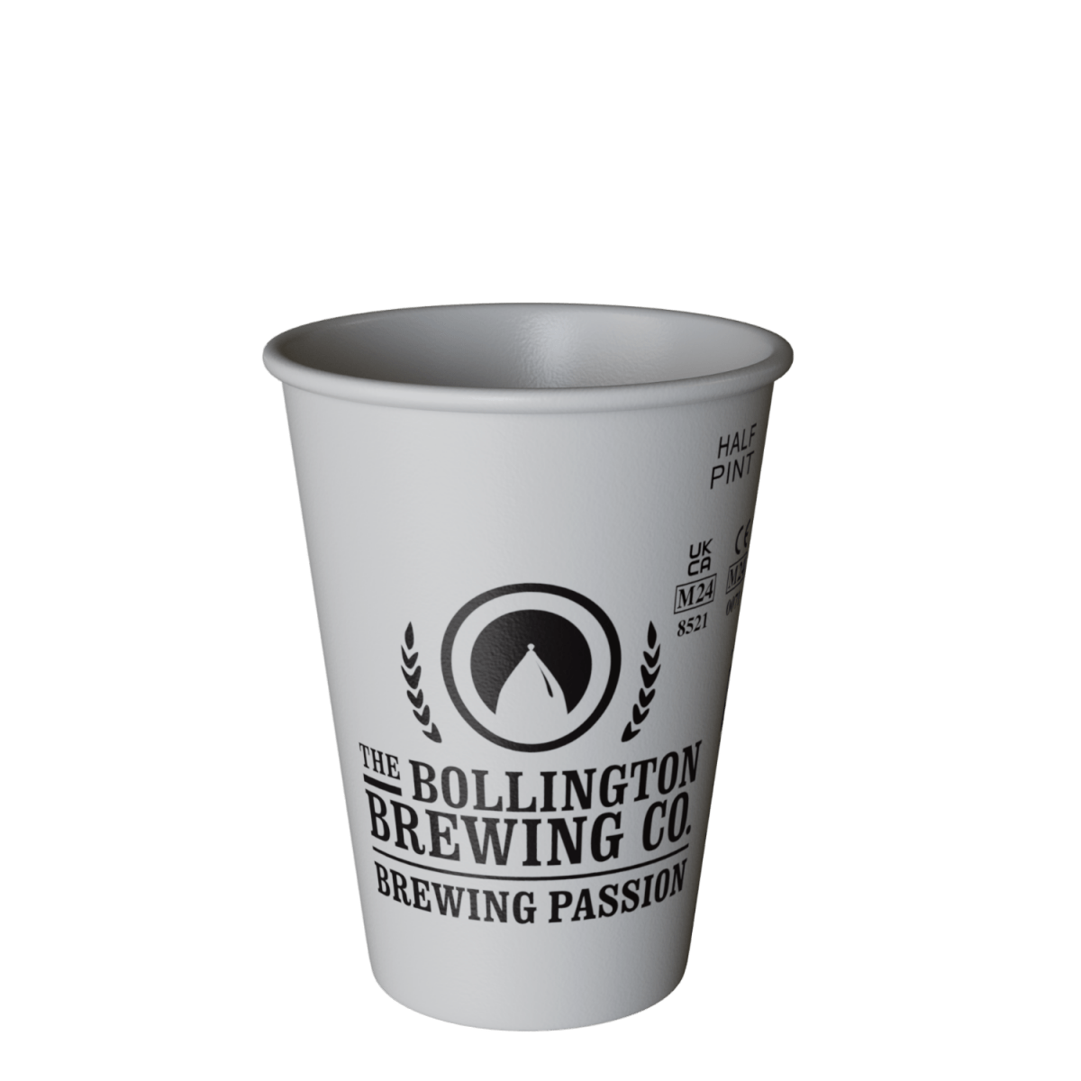 Printed Paper Pint Cup UKCA CE Marked – Branded Coffee Cups | Custom ...
